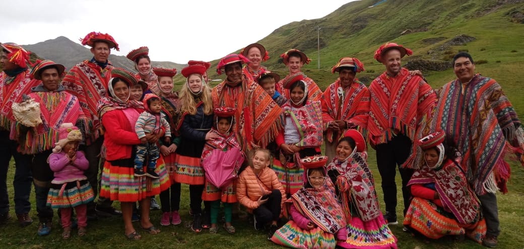 Peruvian Llama Blessing Ceremony - Ayni Peru Expediton